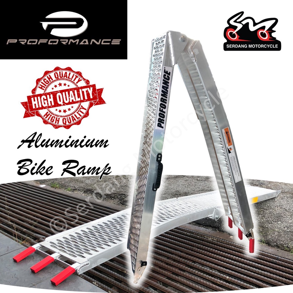 PROFORMANCE Aluminium Bike Ramp Tangga Motor Motosikal Anti Slip ...