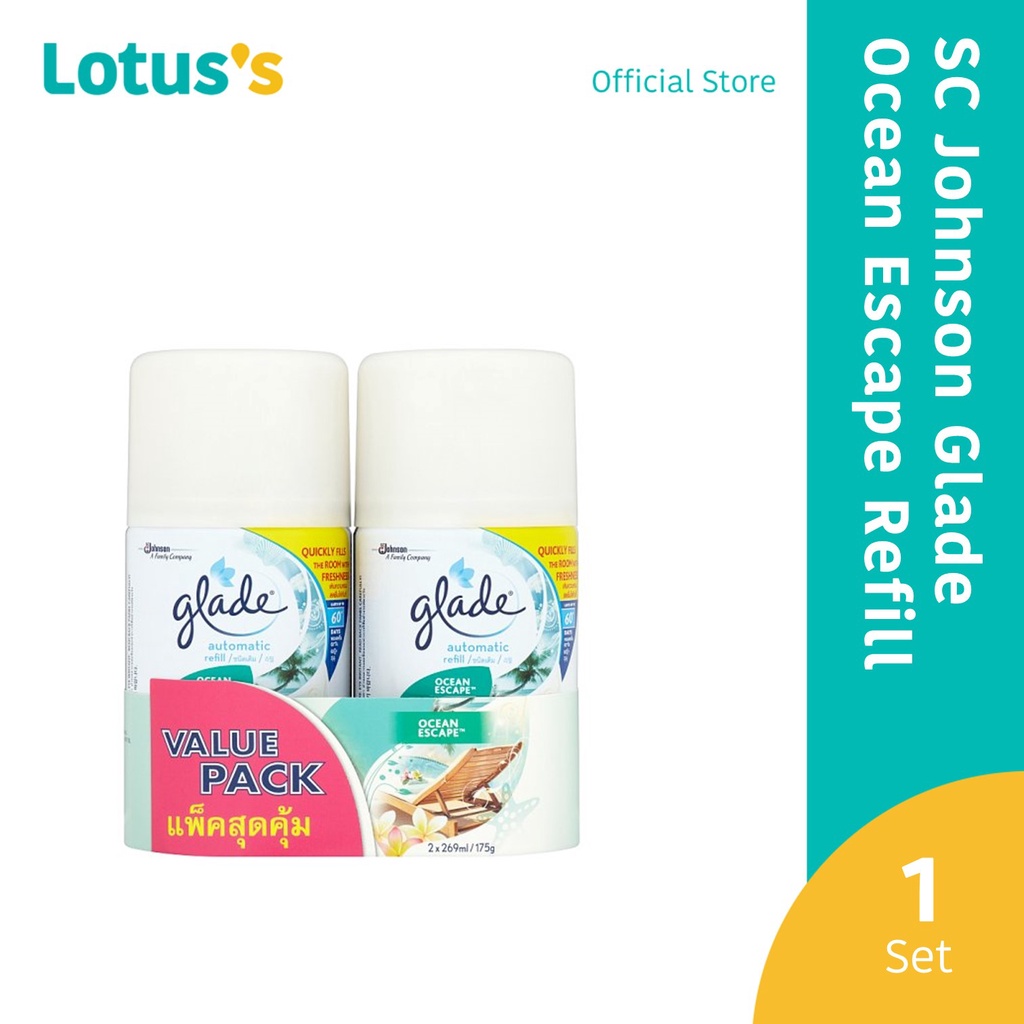 SC Johnson Glade Ocean Escape Automatic Refill 2 x 269ml | Shopee Malaysia