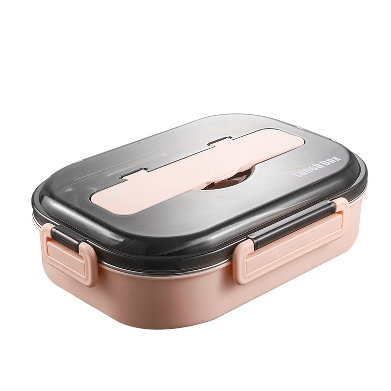 304 Stainless Steel Lunch Box 2Slot Thermal Lunch Box Keep Warm Bento ...