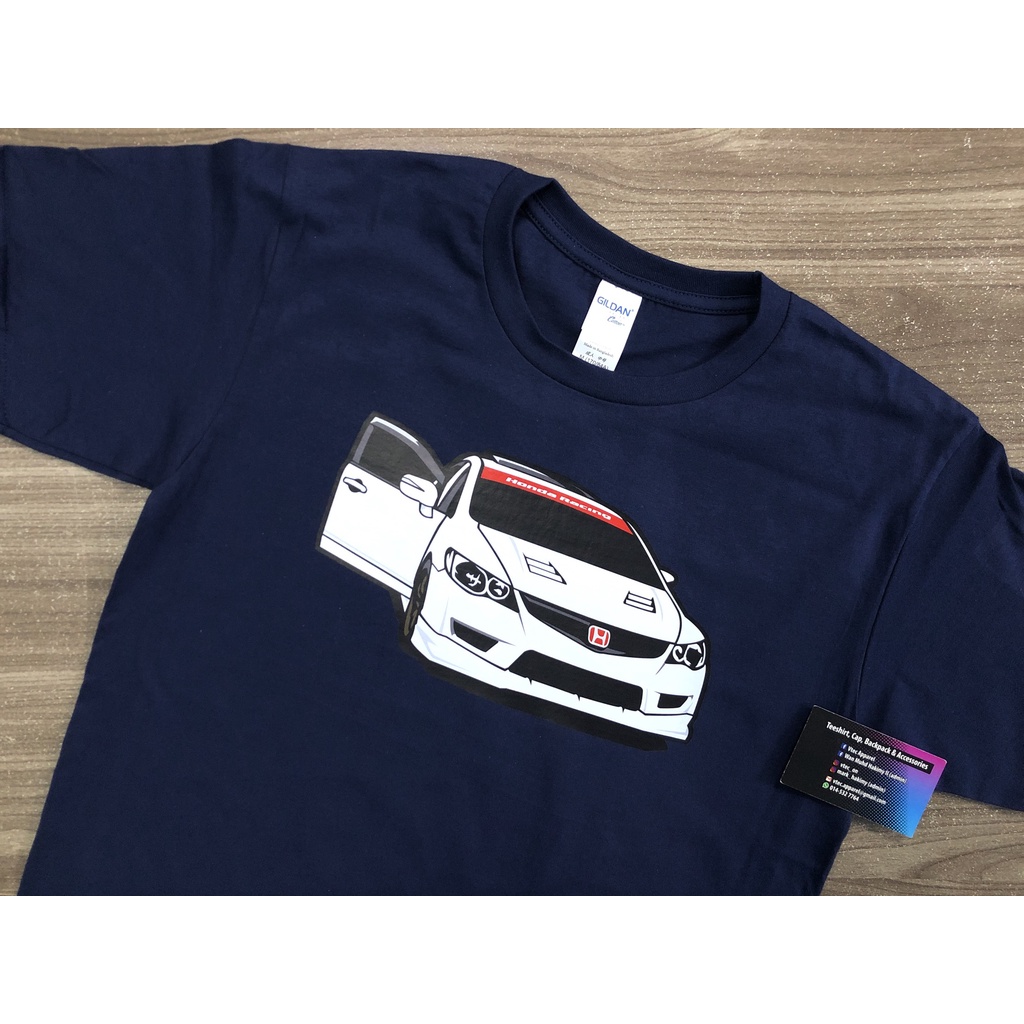 Honda Civic FD FD2R TYPE R Limited *D3 (Navy Blue Tshirt) | Shopee Malaysia