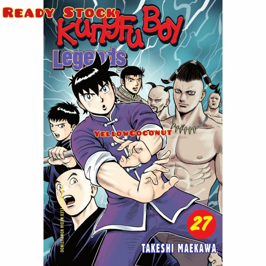 Comics Kungfu Boy Legends 27 - Takeshi Maekawa | Shopee Malaysia