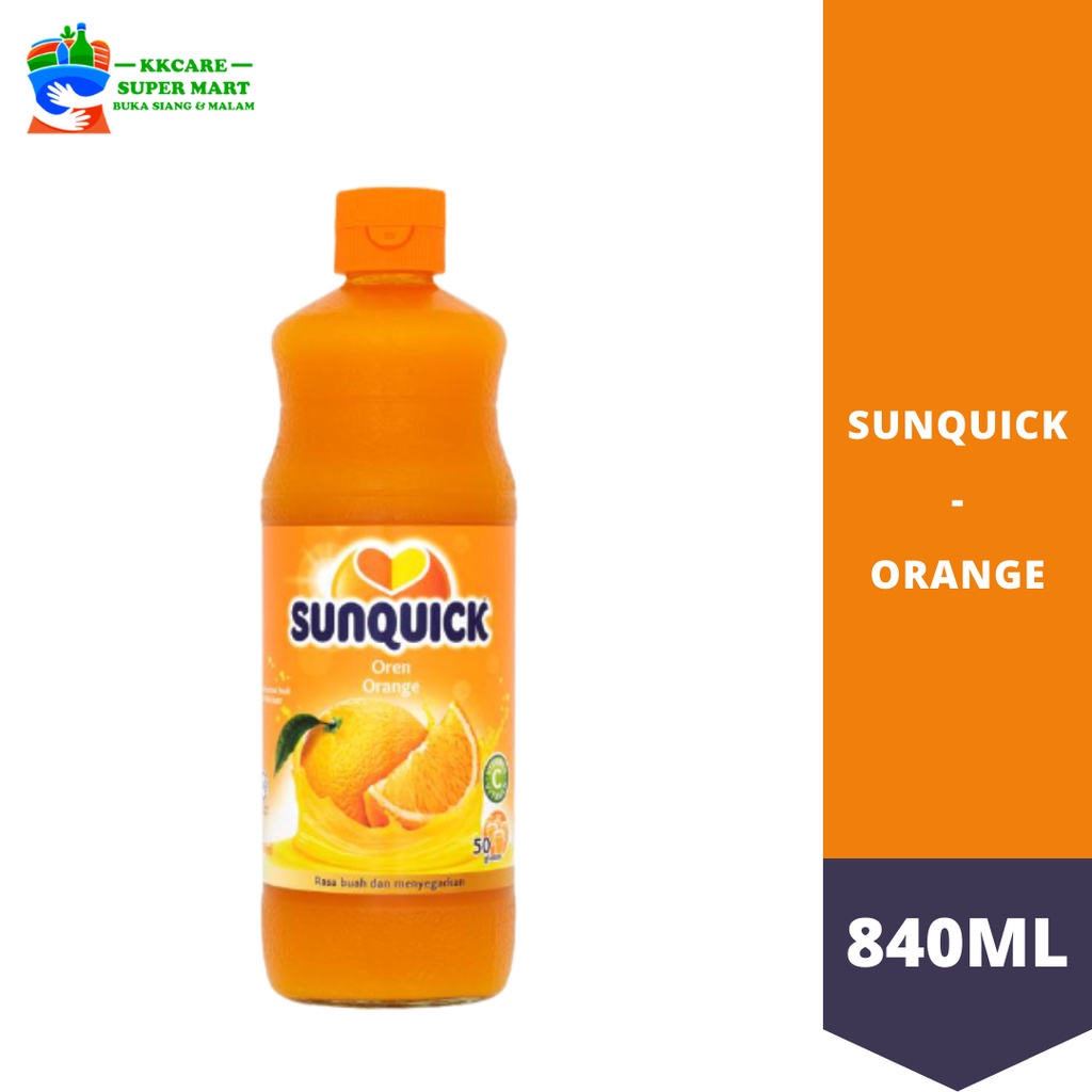 SUNQUICK - Orange ( 840ML ) | Shopee Malaysia