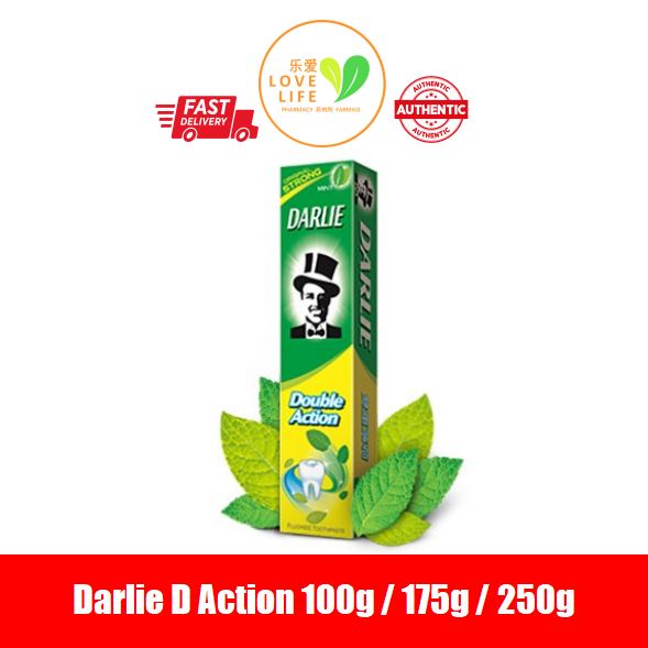 Darlie Double Action Toothpaste 50g/100g/175g/250g | Shopee Malaysia
