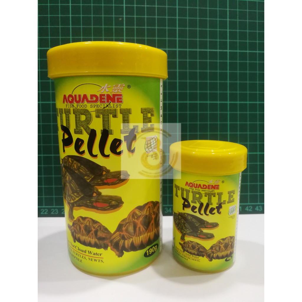 [Aquadene] Turtle (Tortoise) Pellet / Makanan Kura-kura (Labi-labi ...