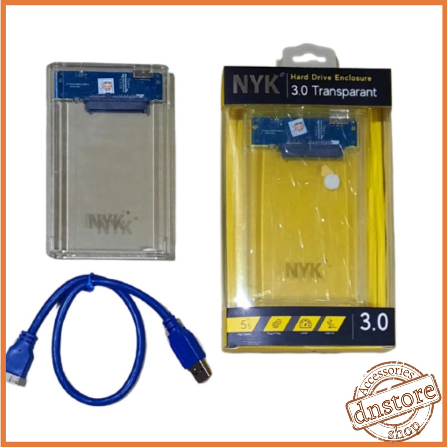 Transparent 2.5 USB 3.0 Hard Disk Casing - External LAPTOP hard disk ...