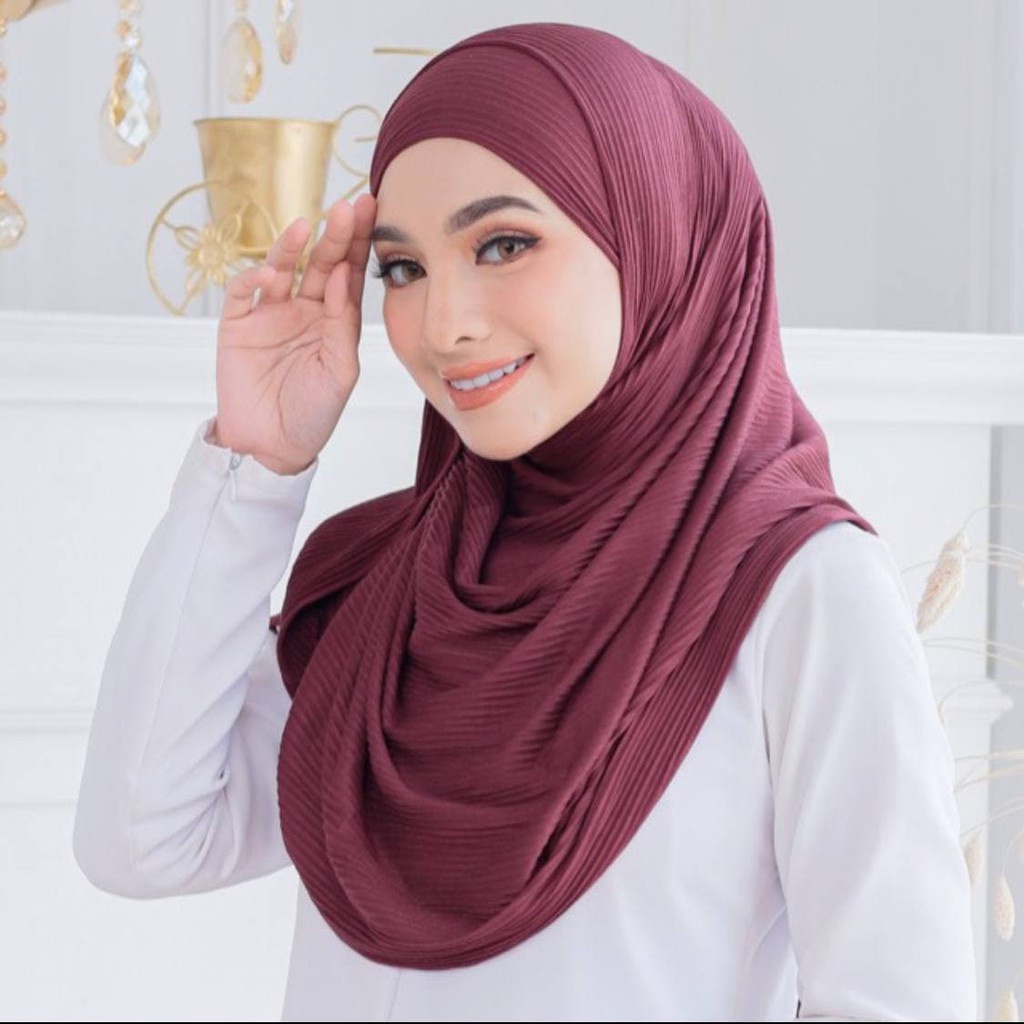 SHAWL RIBBED JERSEY / SHAWL MALAS / ANTI KEDUT | Shopee Malaysia