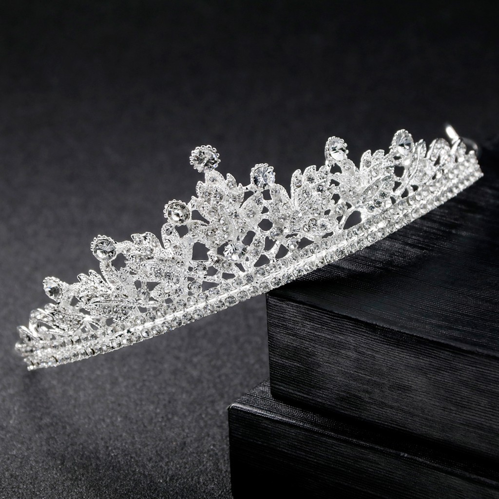 Wedding Bridal Crown Princess Tiara Bridal Jewelry Women Headdress ...