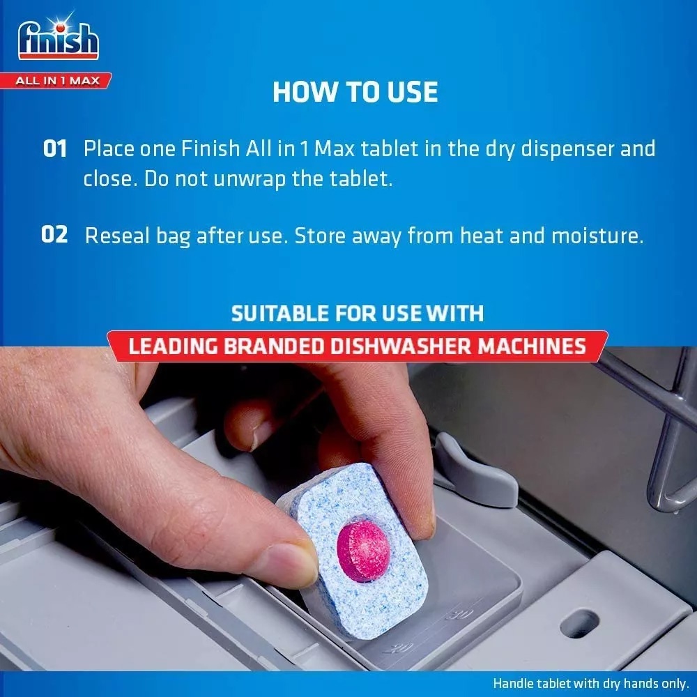 Finish All in One Power Ball Tablets (100 / 110 Tabs) | Shopee Malaysia