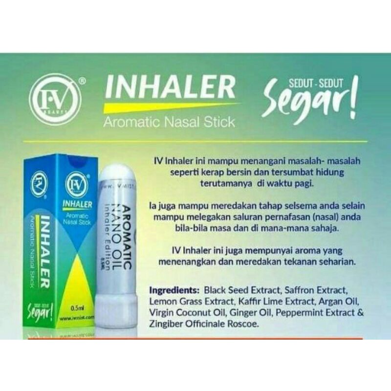 Inhaler iv mist original | Shopee Malaysia