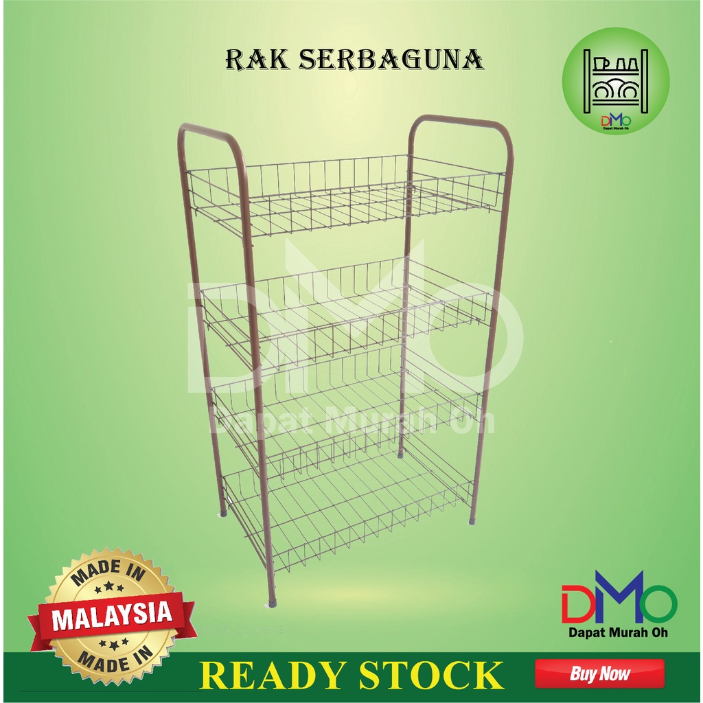 MULTIRACK DMORS704-RAK BESI SERBAGUNA/METAL MULTI PURPOSE RACK/RAK KAIN ...