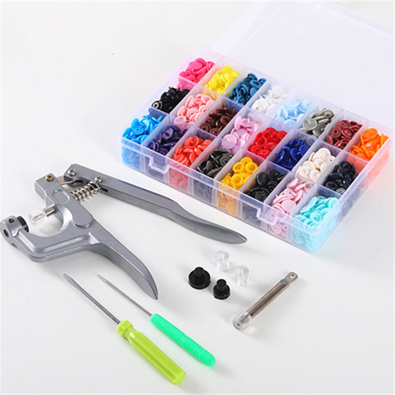 T5 Plastic Resin Snap Button Press Stud Cloth Button Press Machine ...