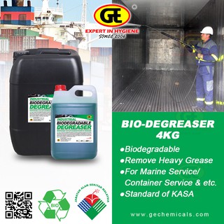 🔥Bio Degreaser🔥Biodegradable Alkaline Degreaser container cleaner ...