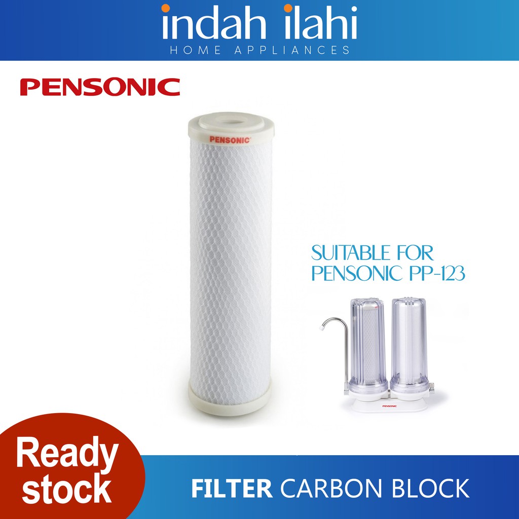 Pensonic water filter cartridge carbon block Filter Penapis Air for PP ...