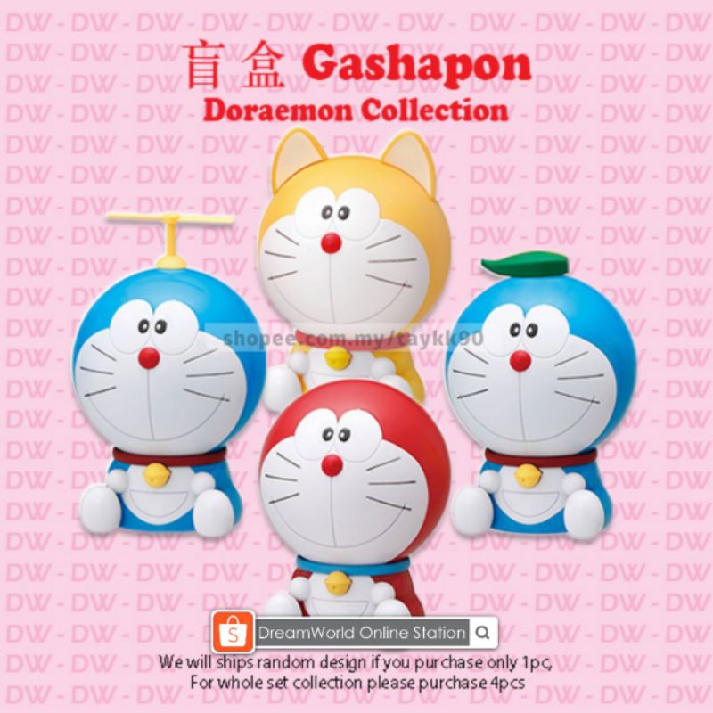 Doraemon Gashapon Toys 哆啦A梦盲盒 (Random) | Shopee Malaysia