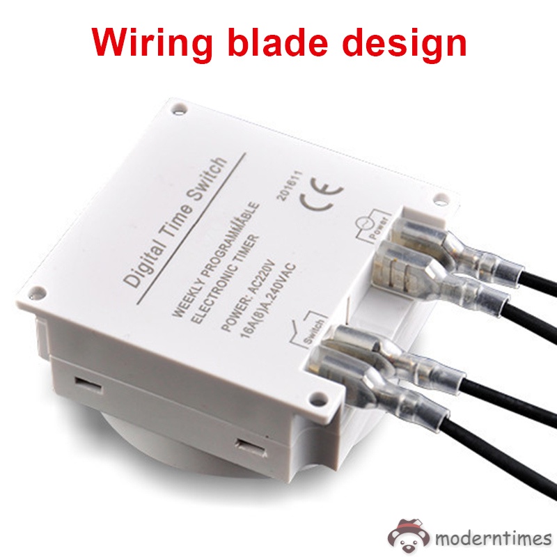 Sinotimer Tm618h 2 220v Ac Digital Time Switch Output Voltage 220v 7 Day Weekly Programmable