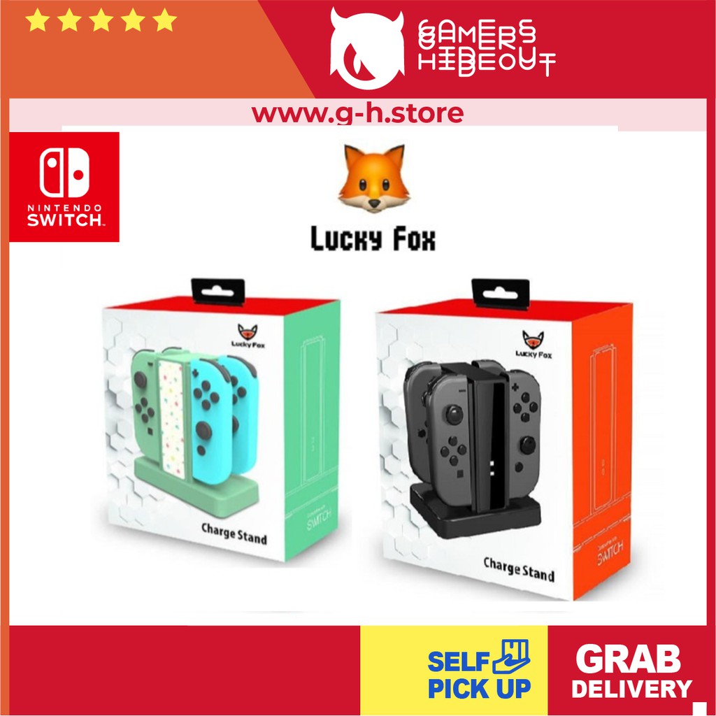 Lucky Fox Nintendo Switch Joycon Charge Stand | Shopee Malaysia