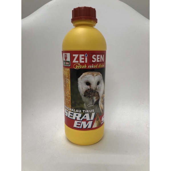 Penghalau Tikus Serai Emas Burung Hantu 1Liter | Shopee Malaysia