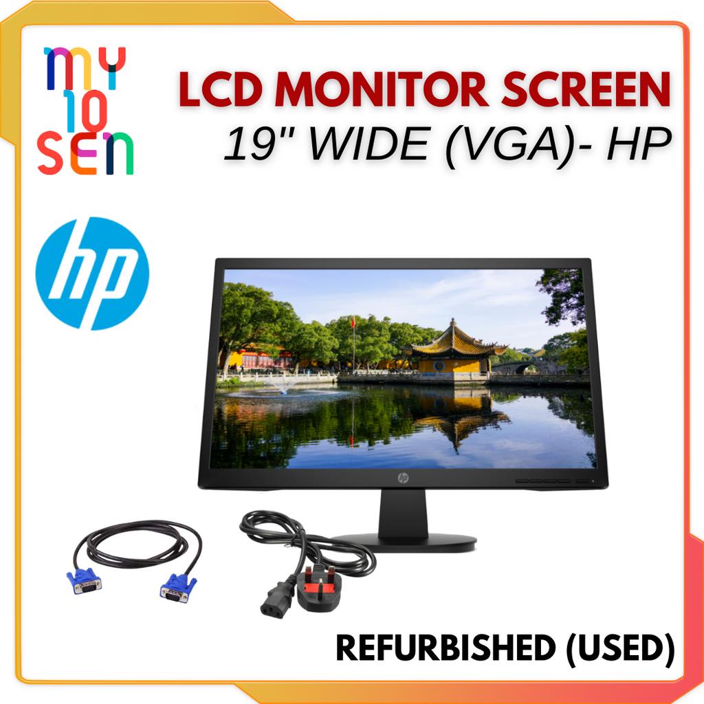 LCD Display 19" 22" Wide screen LED Monitor HP Dell Lenovo Philips with ...