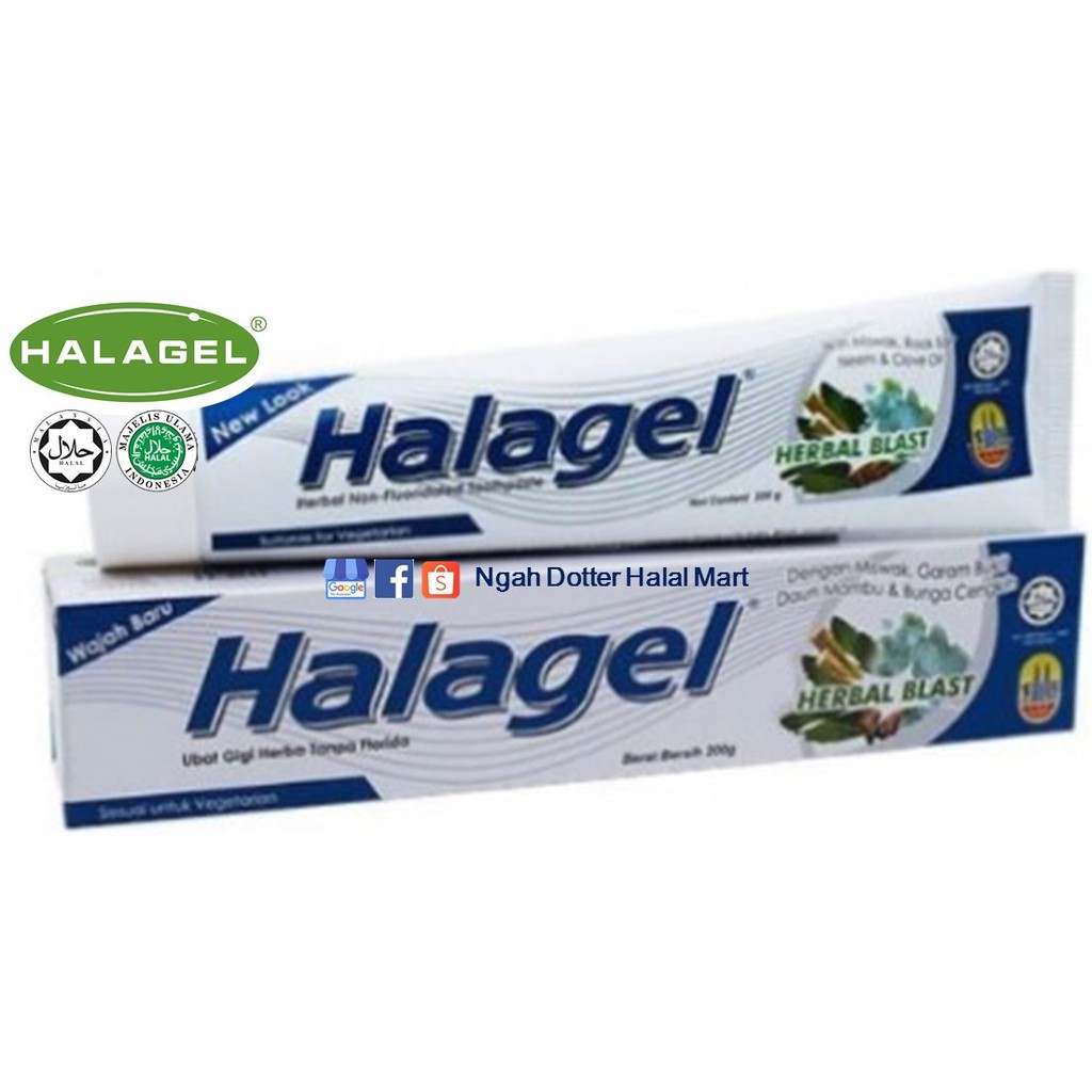 HALAGEL Toothpaste (Ubat Gigi HALAGEL) | Shopee Malaysia