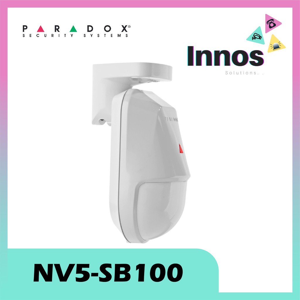 PARADOX NV5-SB100 HIGH - PERFORMANCE INFRARED MOTION DETECTOR (SUPPLIED ...