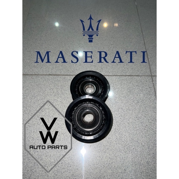 ( OEM INA ) FAN BELT TENSIONER PULLEY - MASERATI GHIBLI , LEVANTE ...
