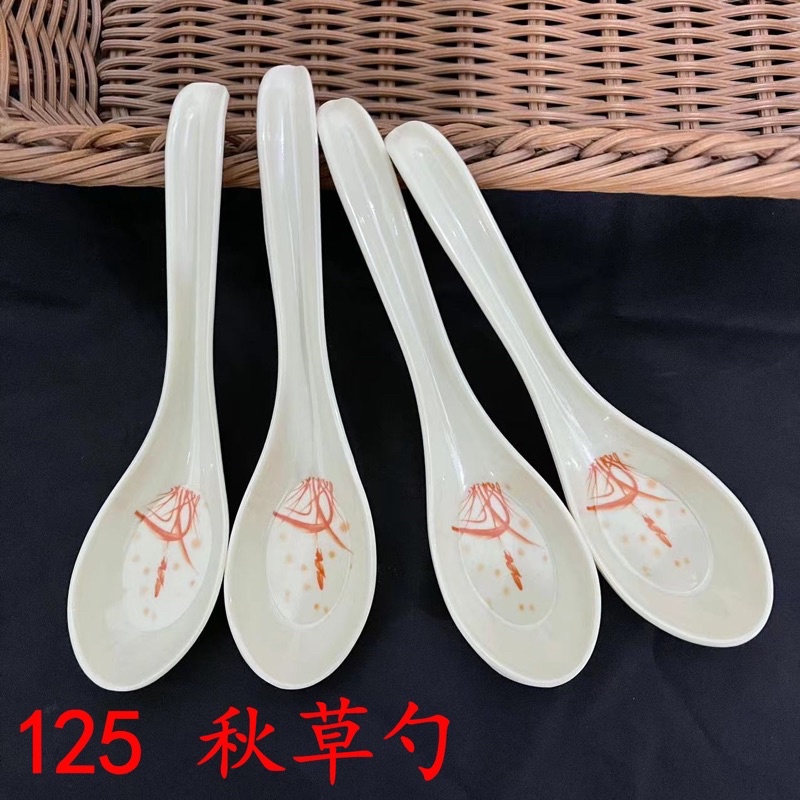 Hook Melamine Spoon Soup Spoon Sudu Sup High Quality 密胺汤匙，密胺勺，密胺味碟 ...