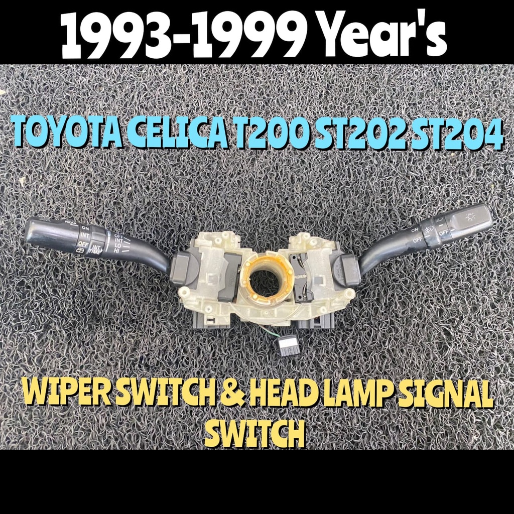 🇯🇵🇯🇵 Toyota Celica T200 ST202 ST204 Wiper Switch & Head Lamp Signal ...