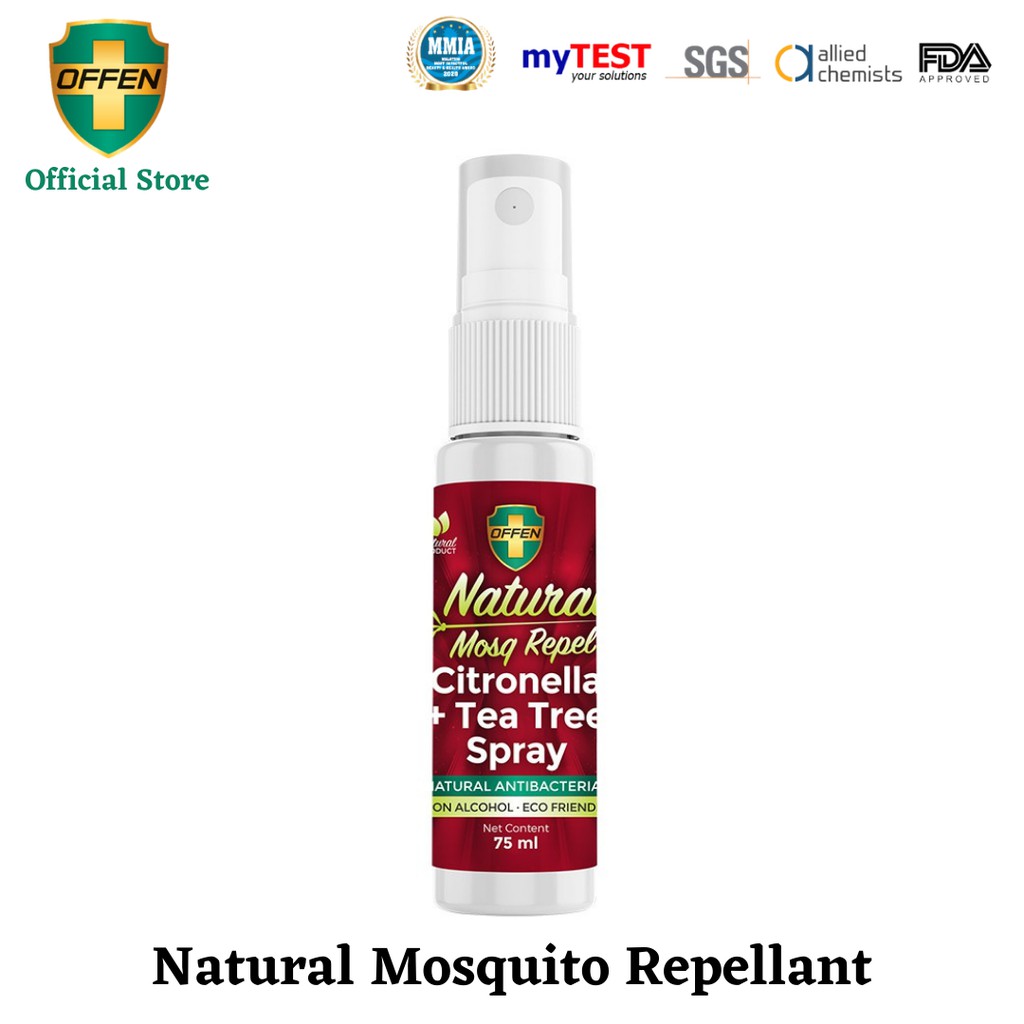 Offen Natural Mosquito Repellent Citro T3 Spray (75ml) | Shopee Malaysia
