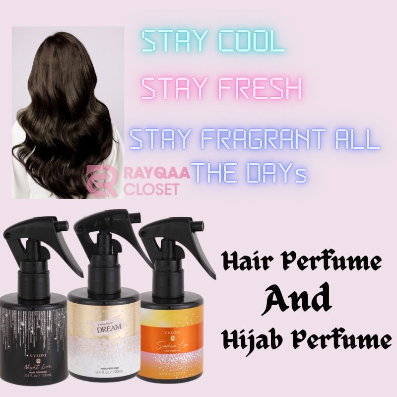 Hair Perfume Hair Mist Hijab Perfume Pewangi Rambut | Shopee Malaysia