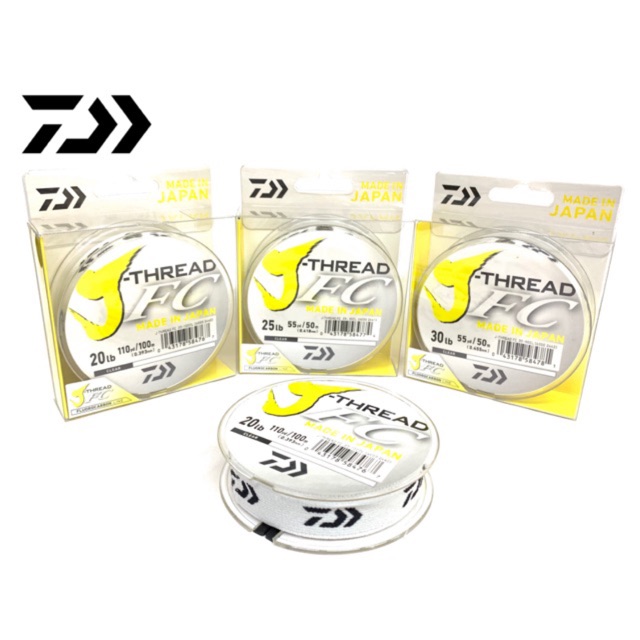 DAIWA J Thread Fluorocarbon Leader Line Made in Japan | Shopee Malaysia