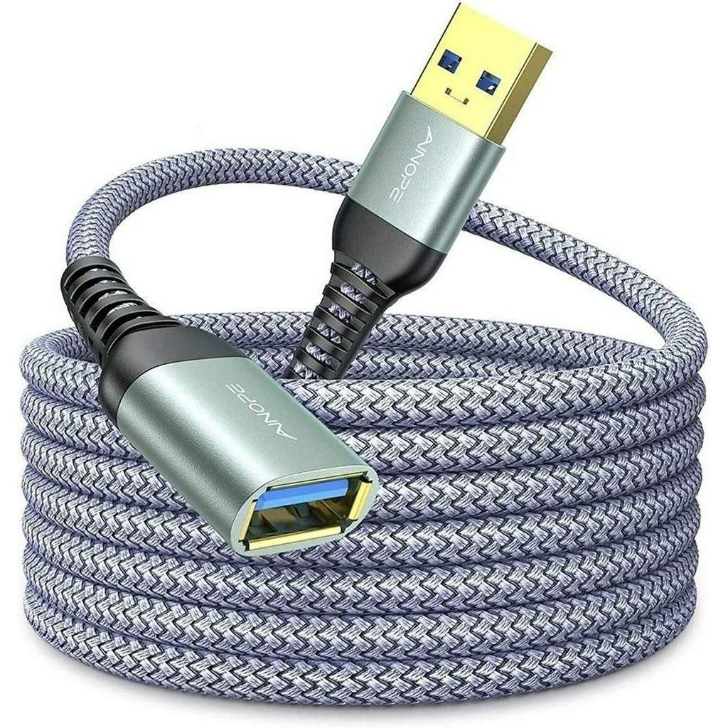 3607) 3M USB EXTENSION CABLE TYPE A MALE TO FEMALE USB 3.0 EXTENDER ...