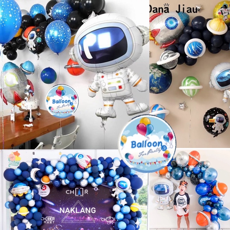 Fast Delivery Thai Shop Balloon The Cheapest In Shopee Space Series ...