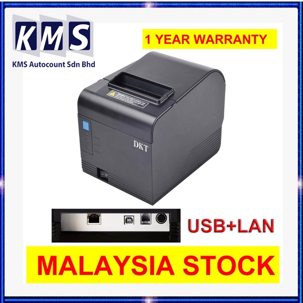 Malaysia Ready Stock Pos 80mm Thermal Receipt Printer USB+Network Port ...