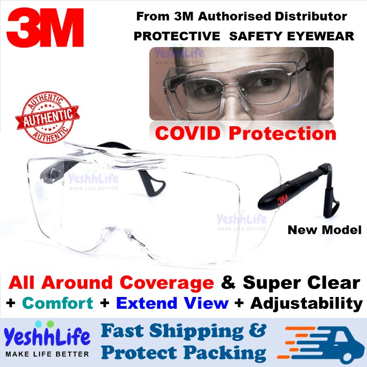 YESHHLIFE 3M Safety Eyewear [* KL/SGR FAST SHIP] 3M12308 / Glasses ...