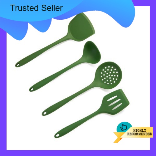 [ Local Ready Stocks ] iGozo 4pcs Silicon Turner Senduk Sudip Cookware ...