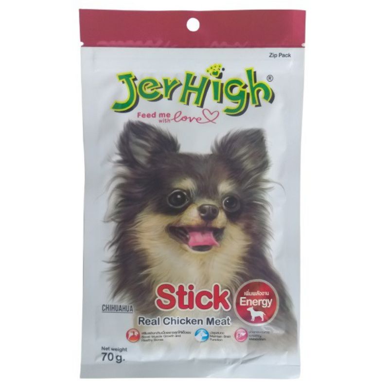 JERHIGH Dog Treats (Assorted Flavors) 50g/60g/70g JERHIGH杰瑞狗零食 (各种口味 ...