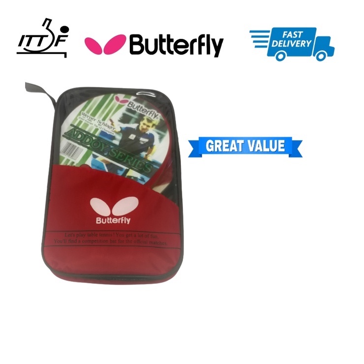Butterfly Table Tennis Bat Set | Shopee Malaysia