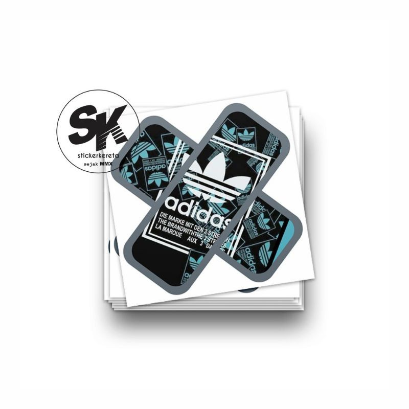 Sticker Plaster Cover Calar Kereta Helmet Laptop Skateboard | Shopee ...