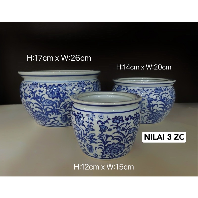 Pasu Seramik / Ceramic Vase (W24048) | Shopee Malaysia