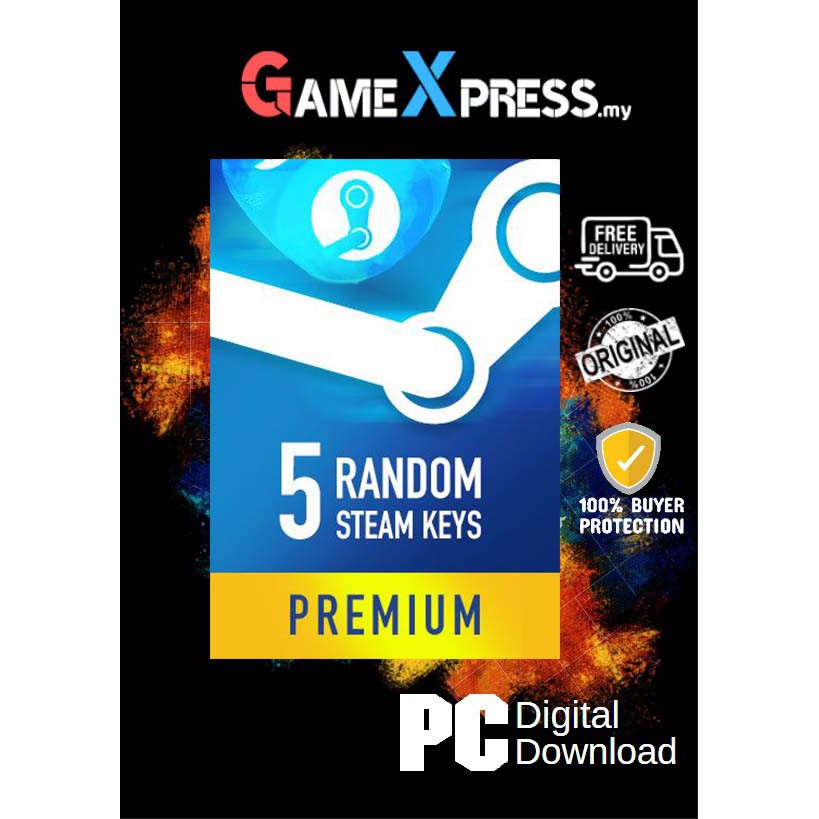 5 Premium Random Steam Key PC Game Steam Platform | Shopee Malaysia