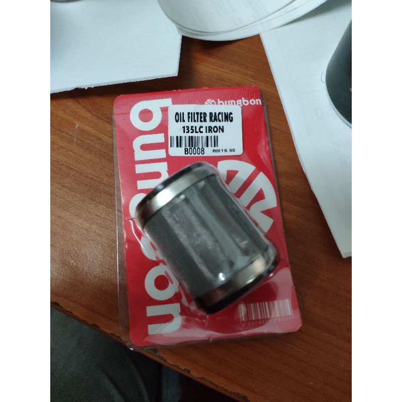 bungbon Racing Oil Filter Besi For Yamaha Y15ZR / LC135 Ready Stock ...