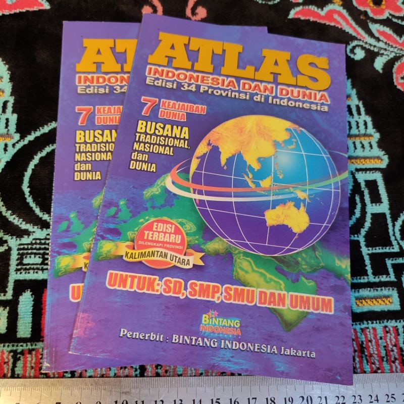 Complete Atlas - Atlas of Indonesia and the World - Complete World ...