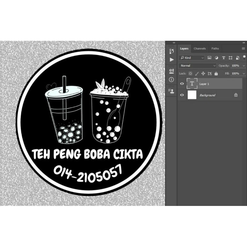 Sticker Air balang teh peng Boba 😍😍😍😍😍😍😍😍😍😍😍😍😍 | Shopee Malaysia