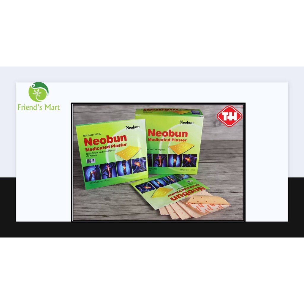 [Ready Stock]Neobun Ginger&Lemon Grass Plaster (20x5Patches) EXP.JUL ...