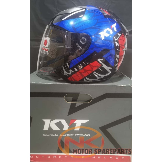 Helmet KYT HELLCAT 100% ORIGINAL KYT (Size L) | Shopee Malaysia
