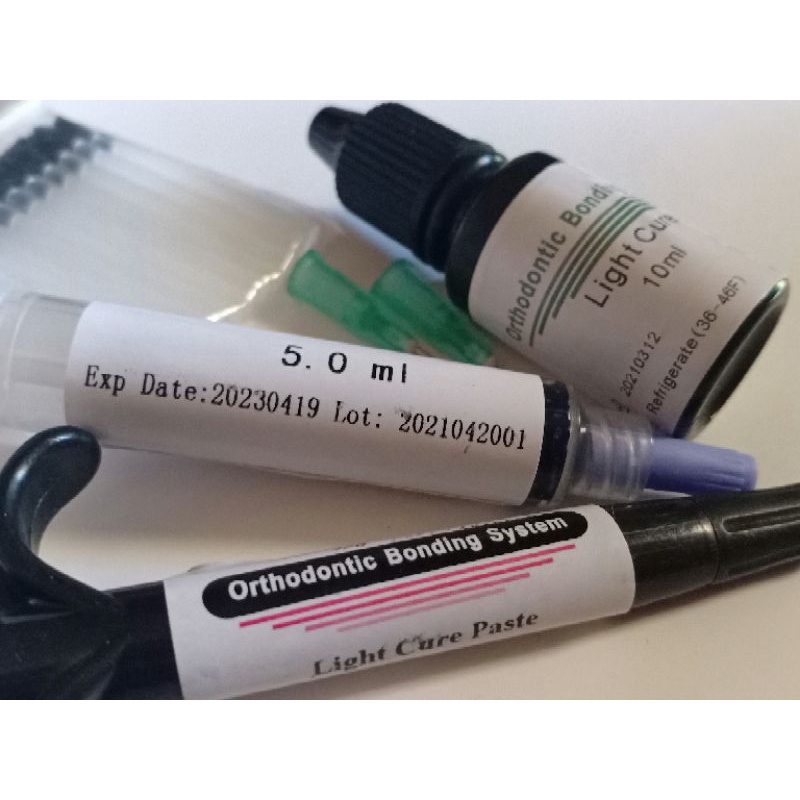 orthodontic bonding system set kecik(no box)best quality | Shopee Malaysia