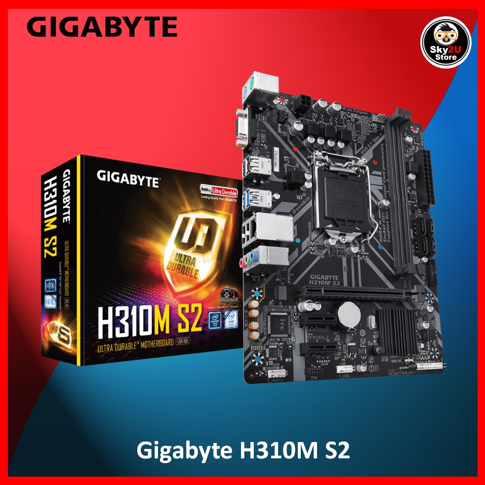 Gigabyte H310M S2 Motherboard | Shopee Malaysia