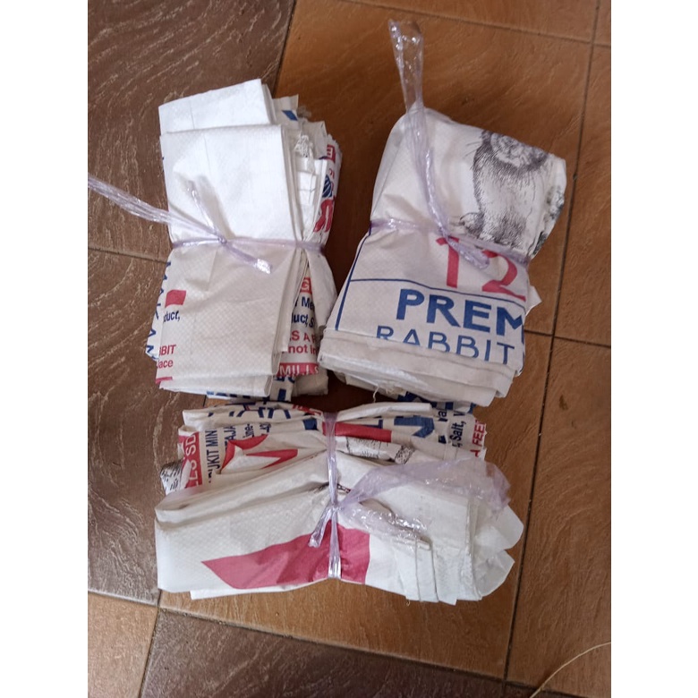 3PCS/1IKAT GUNI DEDAK KOSONG TERPAKAI JENIS TEBAL | Shopee Malaysia