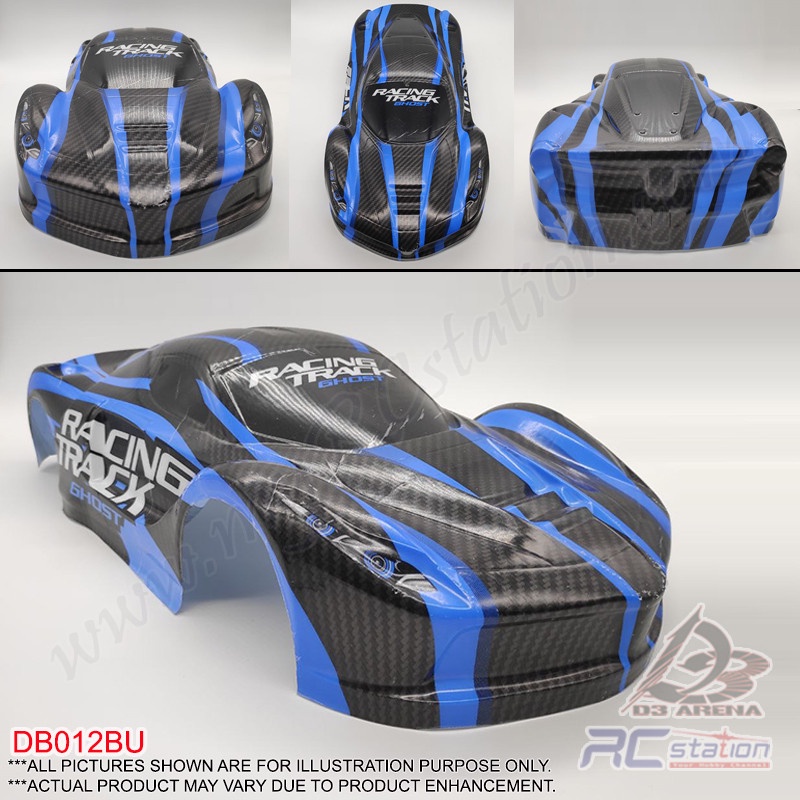 PVC 1/10 Body Shell - La Ferrri W:190 WB 260 - BD012 | Shopee Malaysia