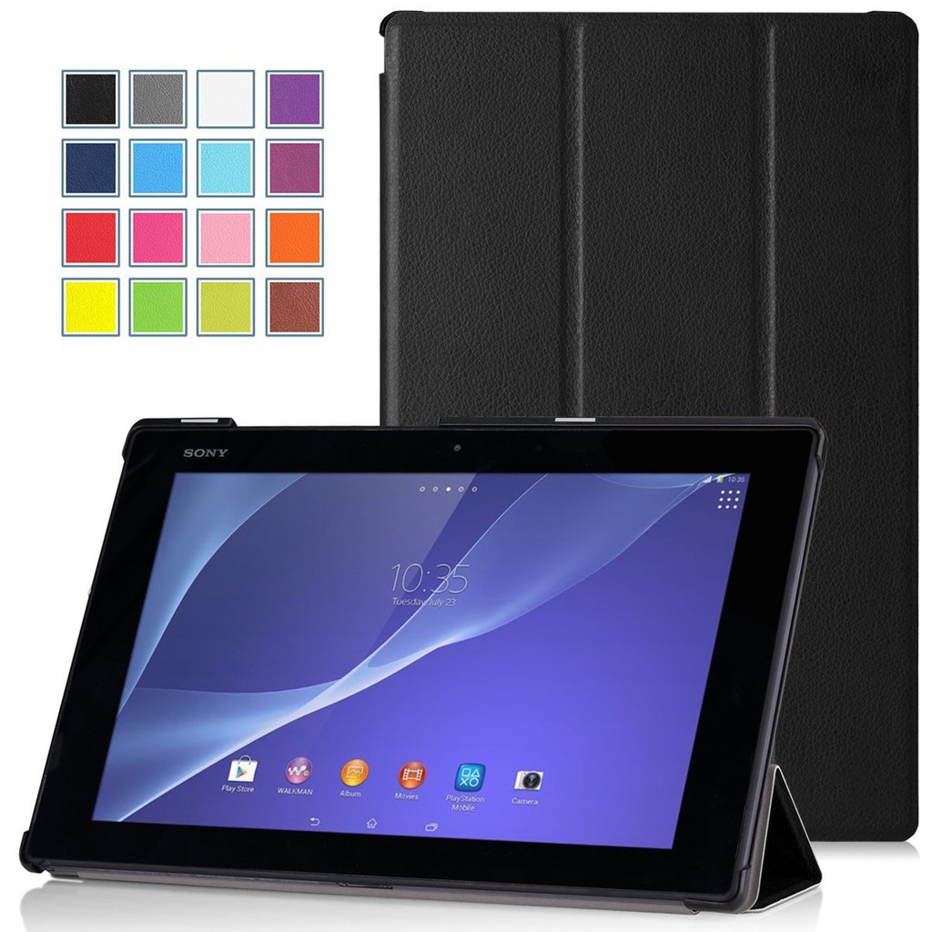 Sony SONY Xperia Tablet Z2 Smart Sleep leather Case Casing Cover ...